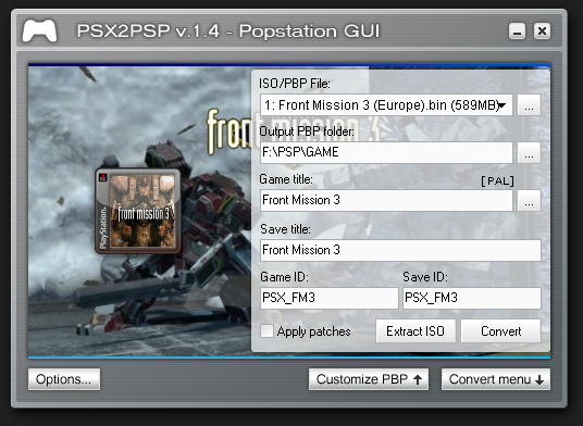 Retrogaming avec une PSP – Le blog du Gamb